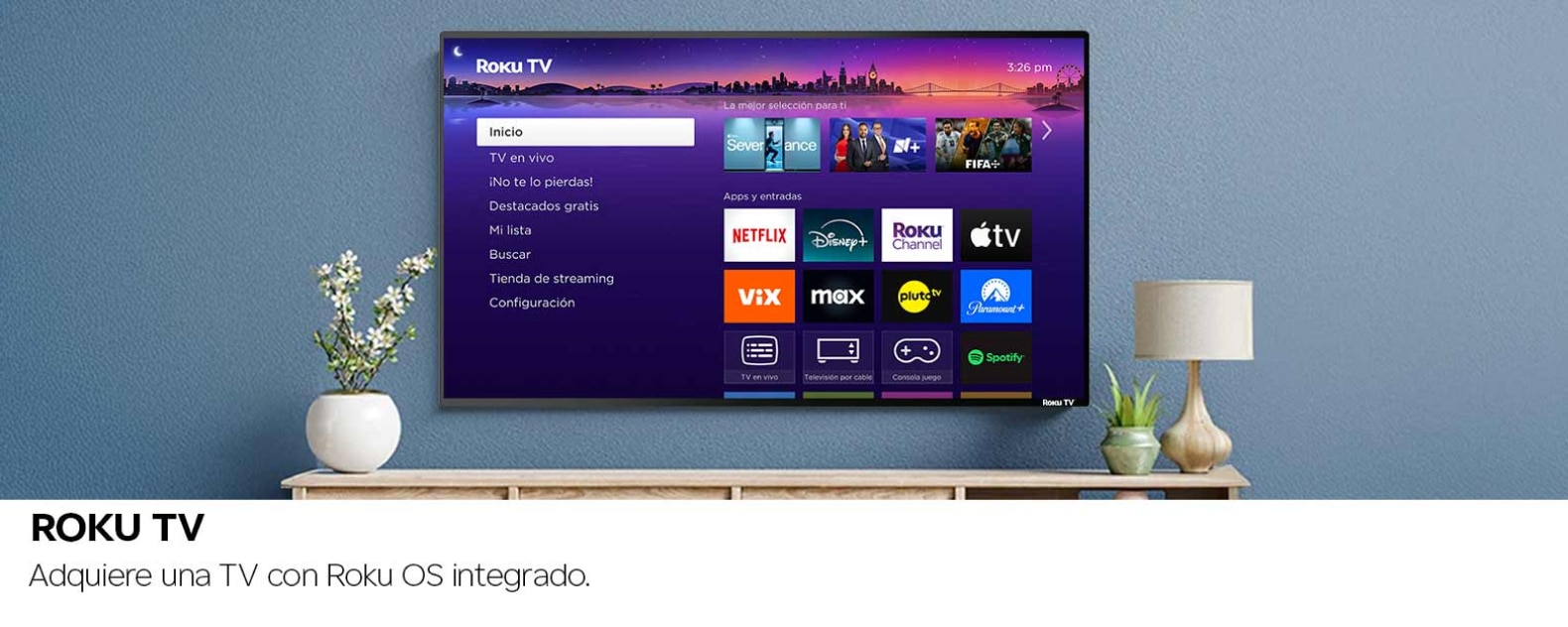 Roku OS integrado